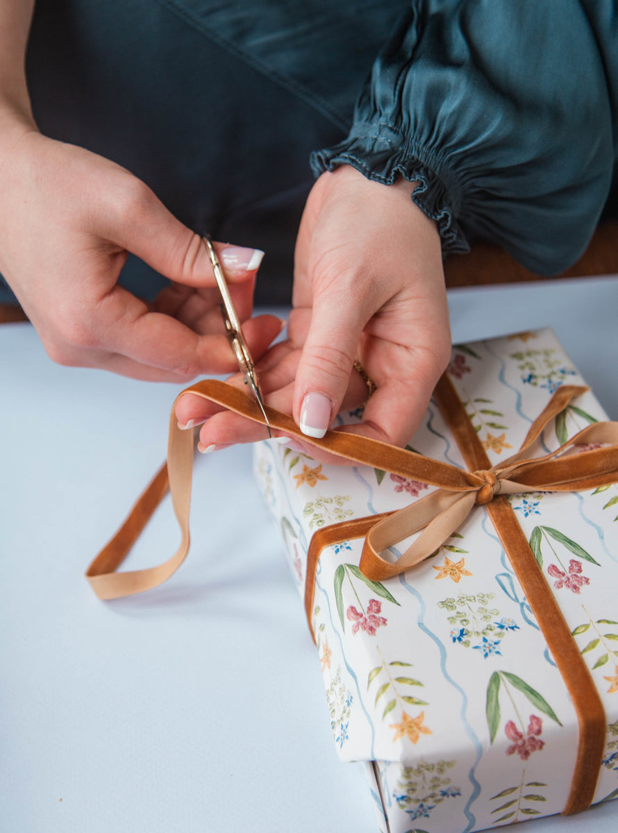 Tapestry Floral Gift Wrap – The Illustrated Life