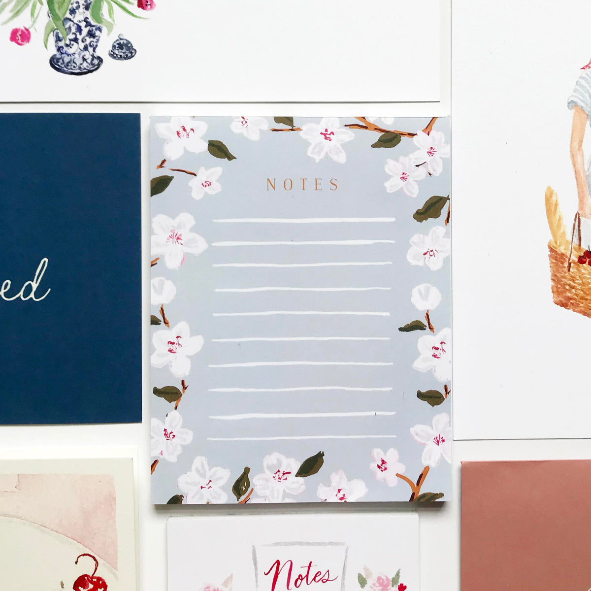 Cherry Blossoms Notepad – The Illustrated Life