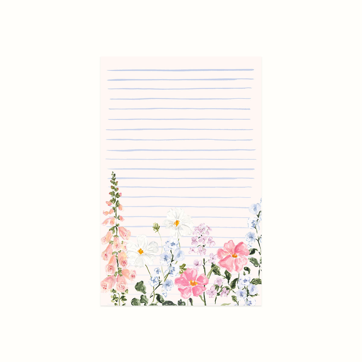 Summer Blossoms Lined Notepad – The Illustrated Life